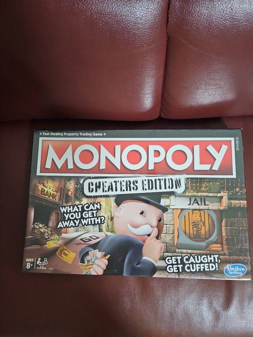 Monopoly cheaters edition, Hobbies & Toys, Toys & Games on Carousell