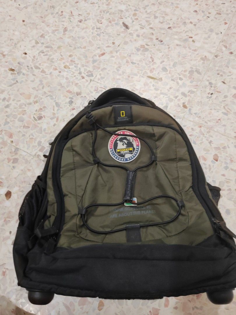 National geografic tnf oakley backpack bag, Men's Fashion, Bags ...