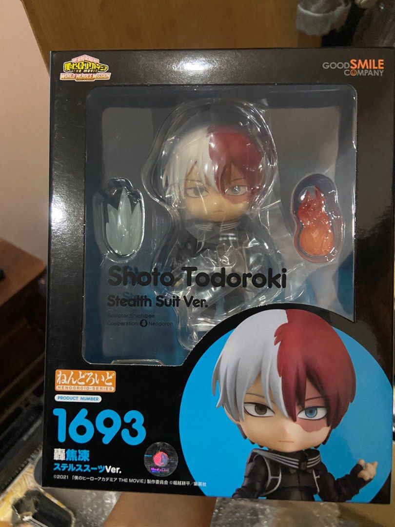 Nendoroid 1693 My Hero Academia The Movie: World Heroes' Mission Shoto ...