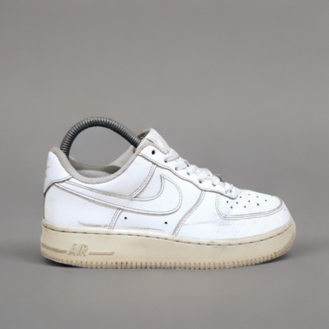 Nike Air Force 1 Fullwhite size 36, Fesyen Pria, Sepatu , Sneakers di ...