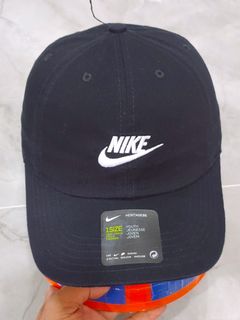 Nike Unisex Dri-FIT Club Structured Metal Logo Cap - Black, Men's ...