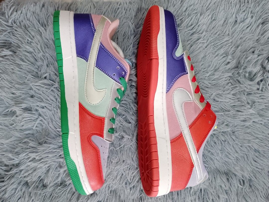 Nike Dunk Low Sunset Pulse Silver Size 44 insole 280 made in Vietnam ...