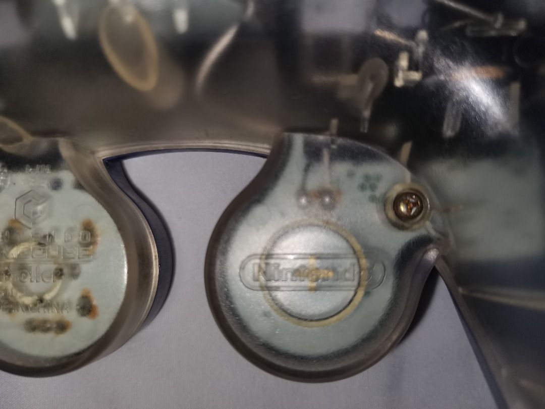 Nintendo Purple Transparent Back Gamecube Controller (Type 1) Left ...