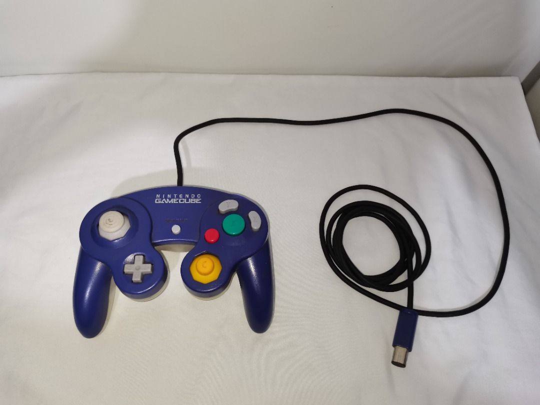 Nintendo Purple Transparent Back Gamecube Controller (Type 1) Left ...