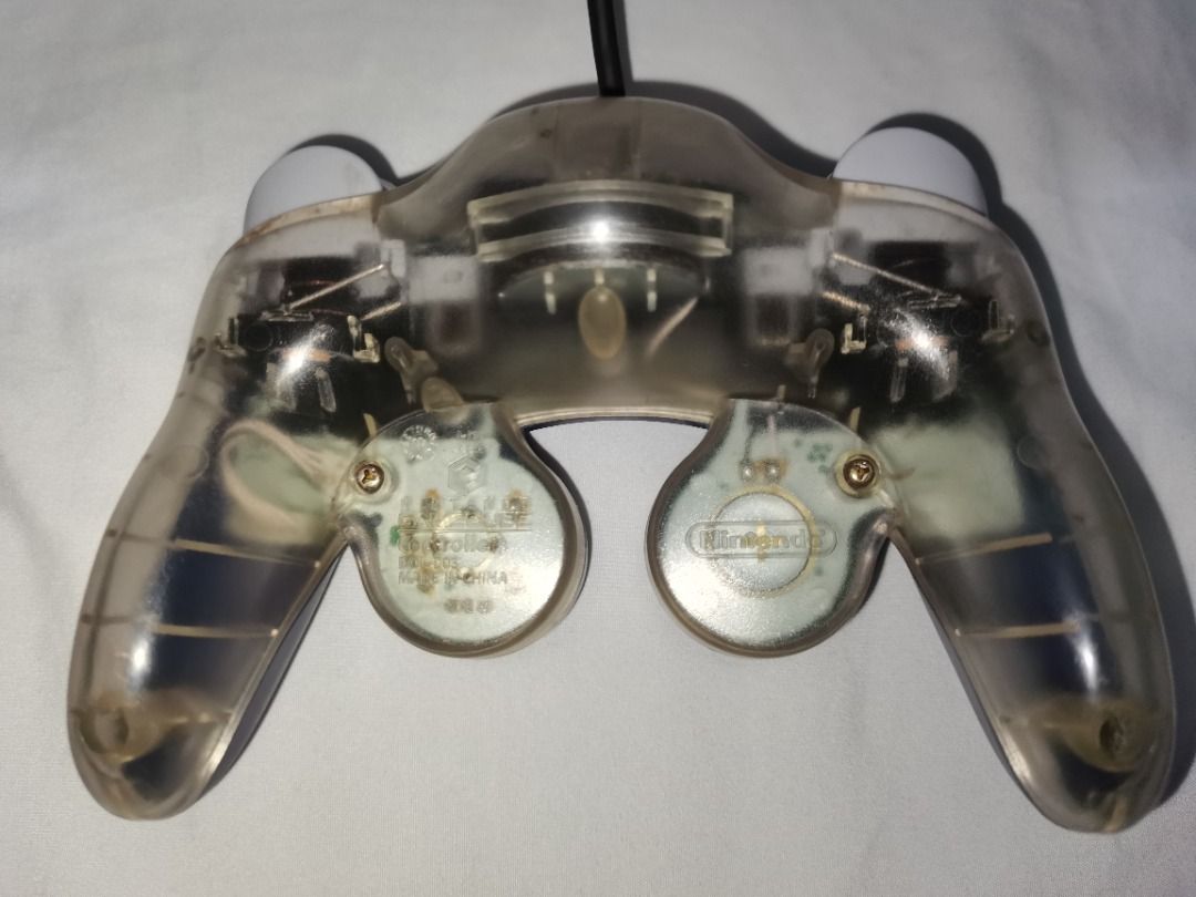 Nintendo Purple Transparent Back Gamecube Controller (Type 1) Left ...