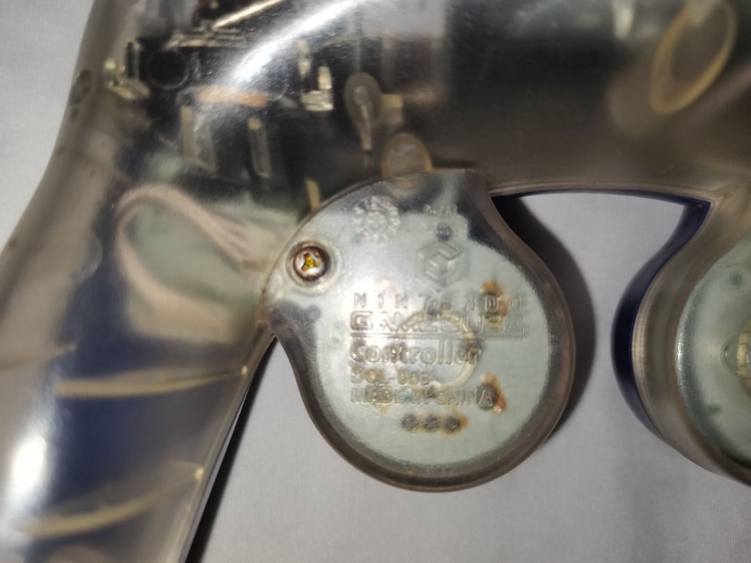 Nintendo Purple Transparent Back Gamecube Controller (Type 1) Left ...