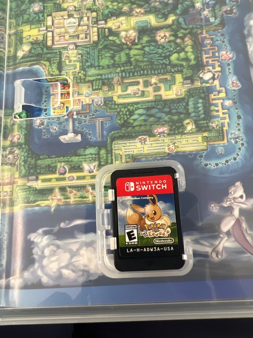 Nintendo switch game kaset cd pokemon eevee mario kart splatoon just ...