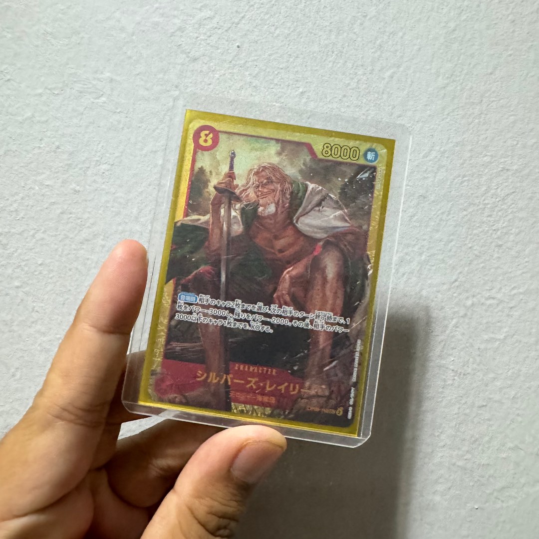 ONE PIECE TCG OP08 (SEC RAYLEIGH), Hobbies & Toys, Toys & Games on ...