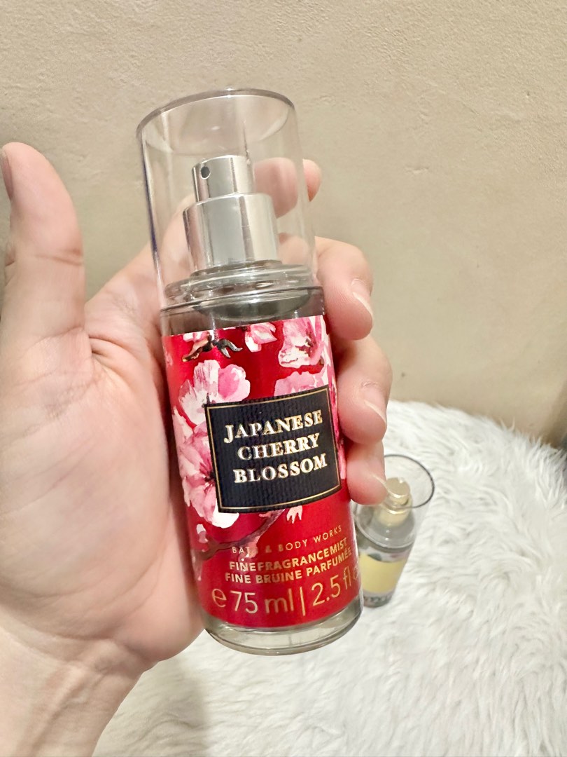 Original Bath and Body Works Japanese Cherry Blossom Travel Fragrance Mist, Beauty & Personal ...