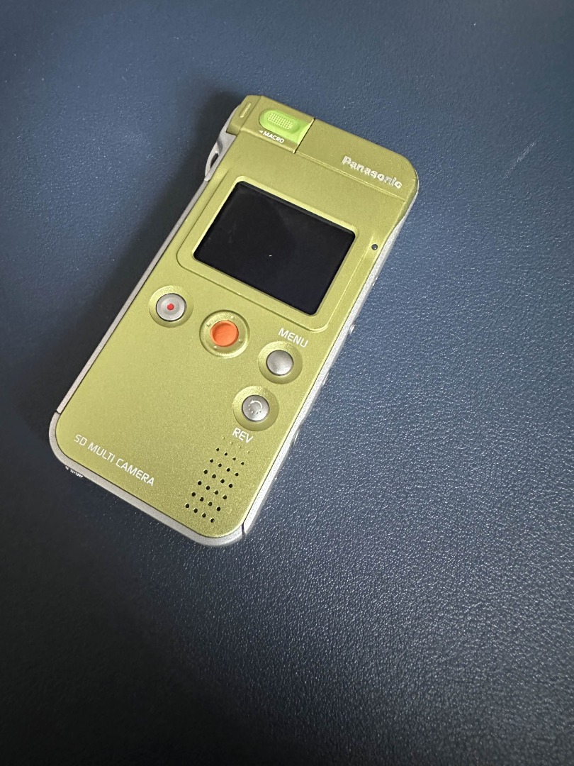 PANASONIC DSNAP AS10 APPLE GREEN DIGICAM DIGITAL CAMERA, Photography ...