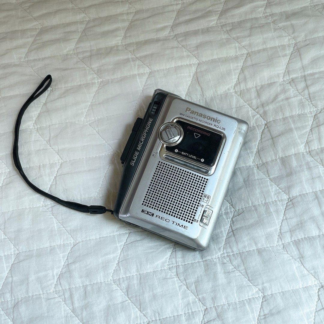 Panasonic mini cassette recorder player RQ-L26 cassette tape walkman ...