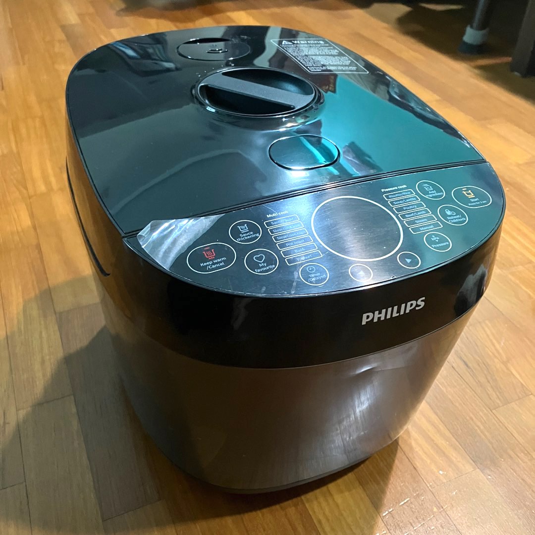 Philips All-in-one Pressure Cooker Deluxe Collection HD2145/62 Unused ...