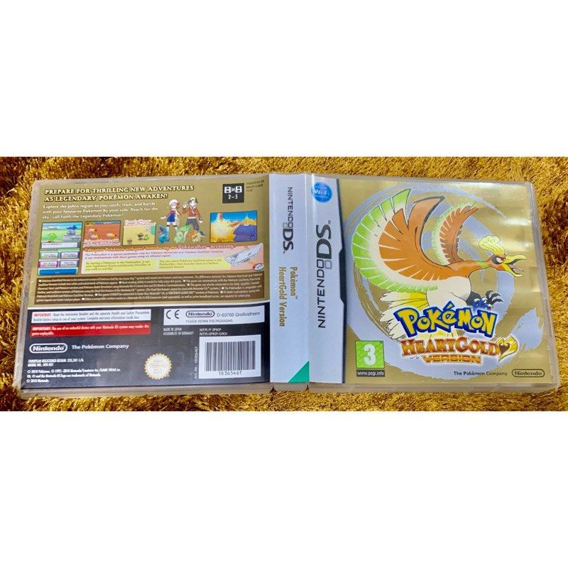 Pokemon Heartgold Version DS Game, Video Gaming, Video Games, Nintendo ...