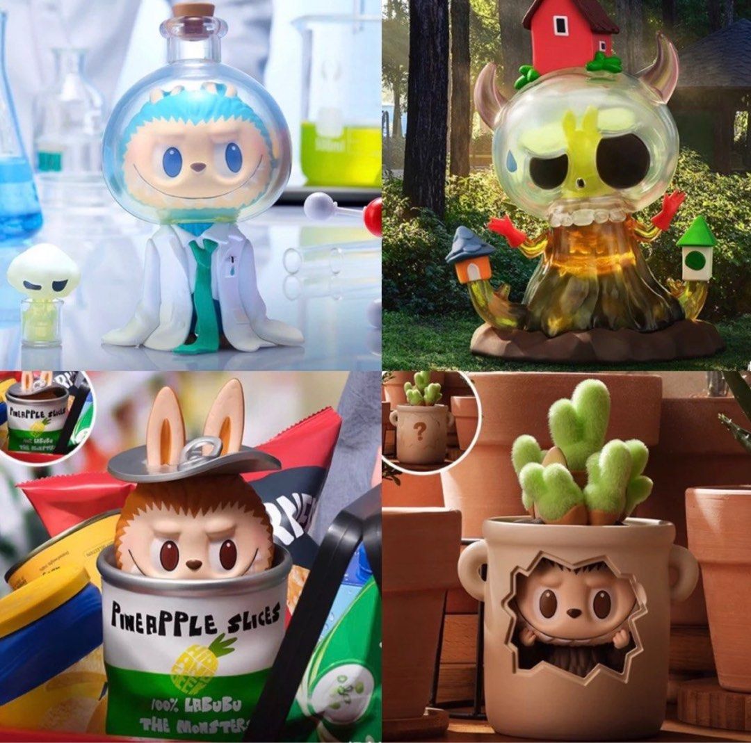 Popmart - THE MONSTERS Almost Hidden Series (Labubu - full set ...