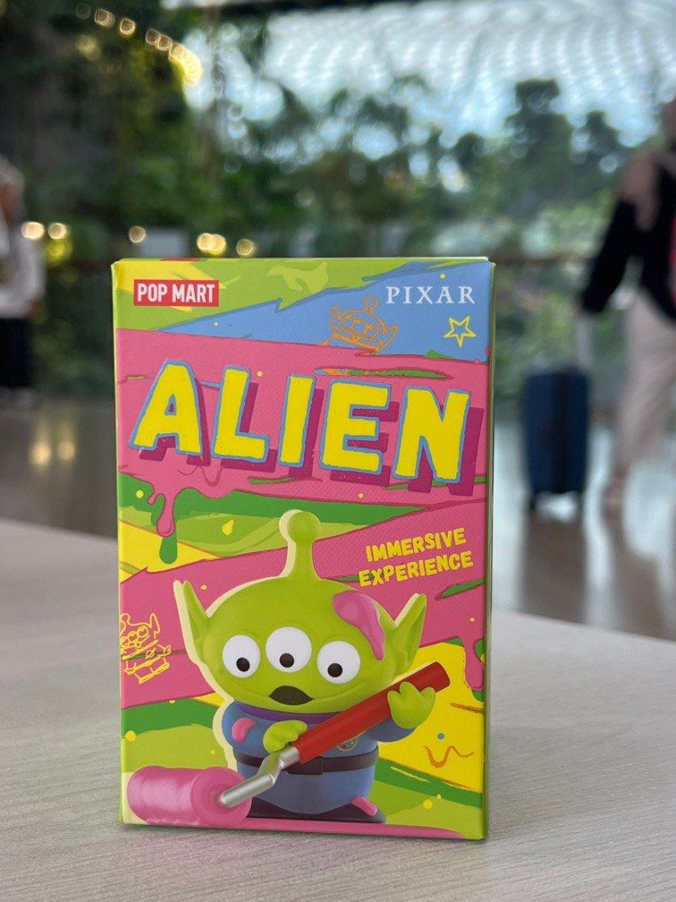 Popmart hot New Release! Disney/Pixar Alien, Hobbies & Toys, Toys ...