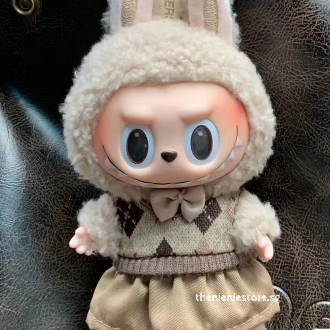 PopMart Labubu Clothes - Knit School Girl Series - The Monsters Tasty ...