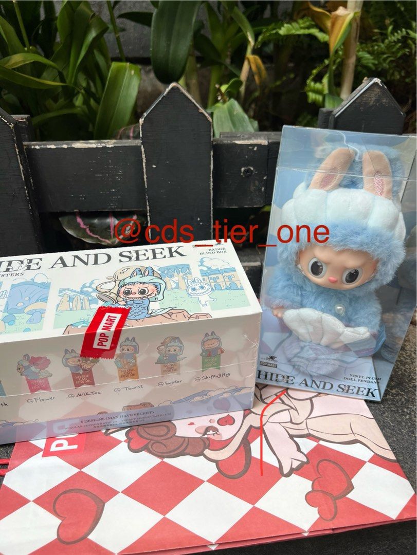Popmart Labubu Singapore exclusive pin badge, Hobbies & Toys, Toys ...