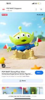 Popmart alien immersive experience, Hobbies & Toys, Toys & Games on ...