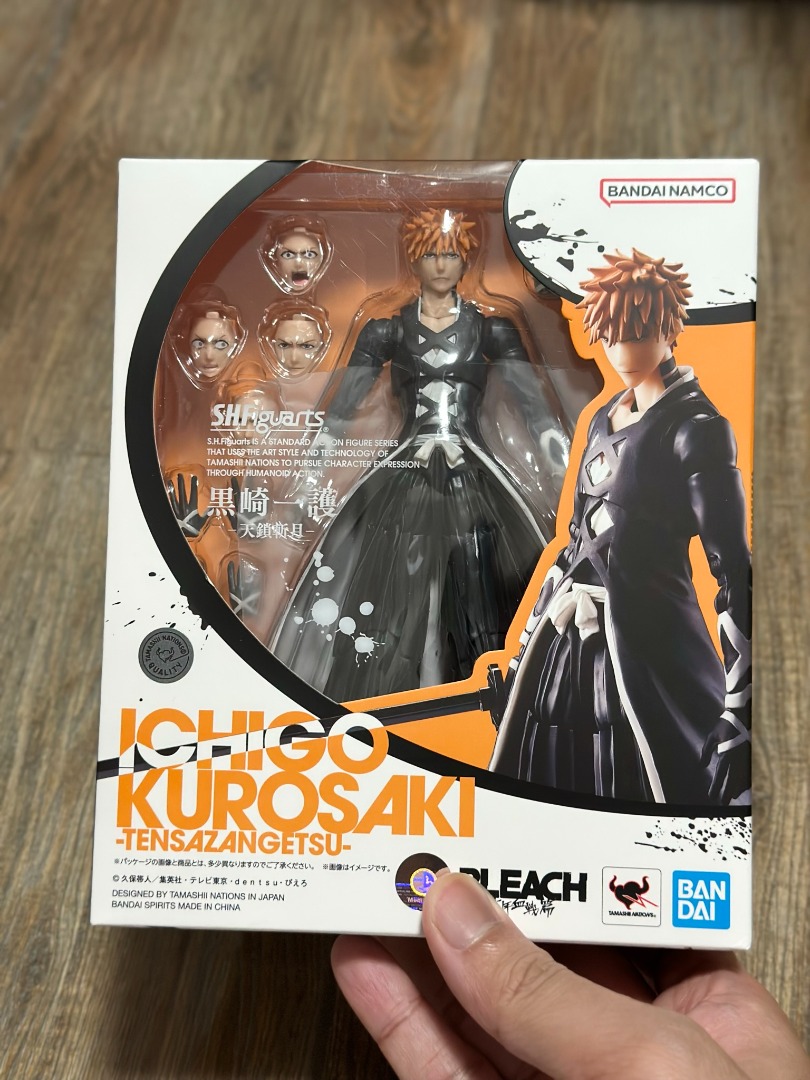 Quit SH Figuarts Ichigo Kurosaki-Tensazangetsu-, Hobbies & Toys, Toys ...