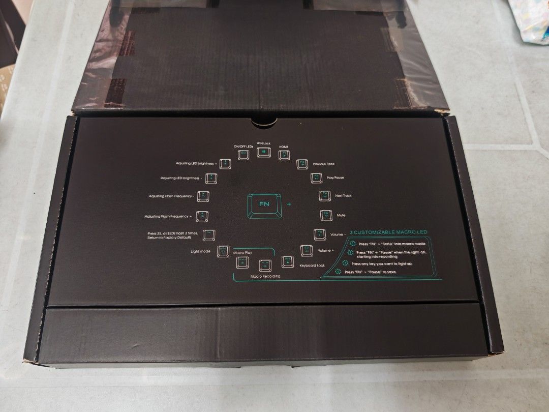 Rii K61C Mechanical Gaming Keyboard, Computers & Tech, Parts ...