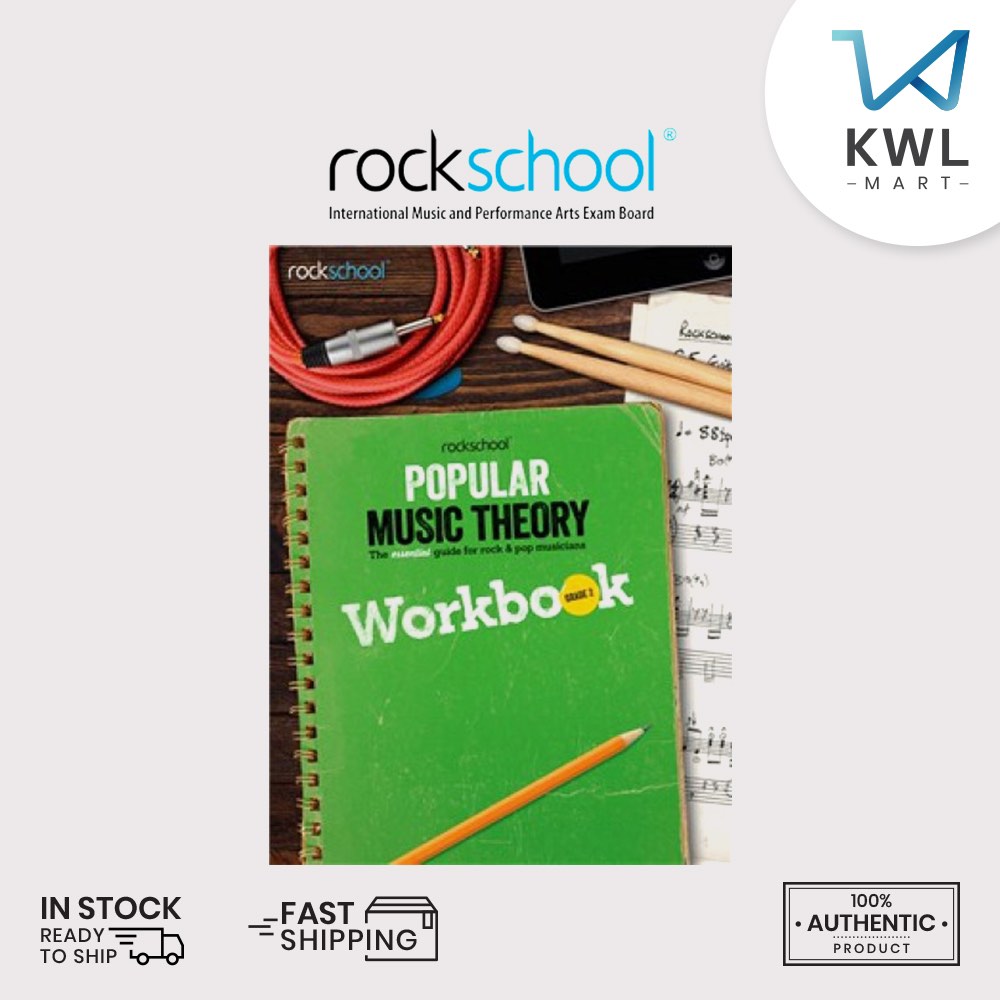 Rockschool Popular Music Theory Workbook Grade 3, Hobbies & Toys, Music ...