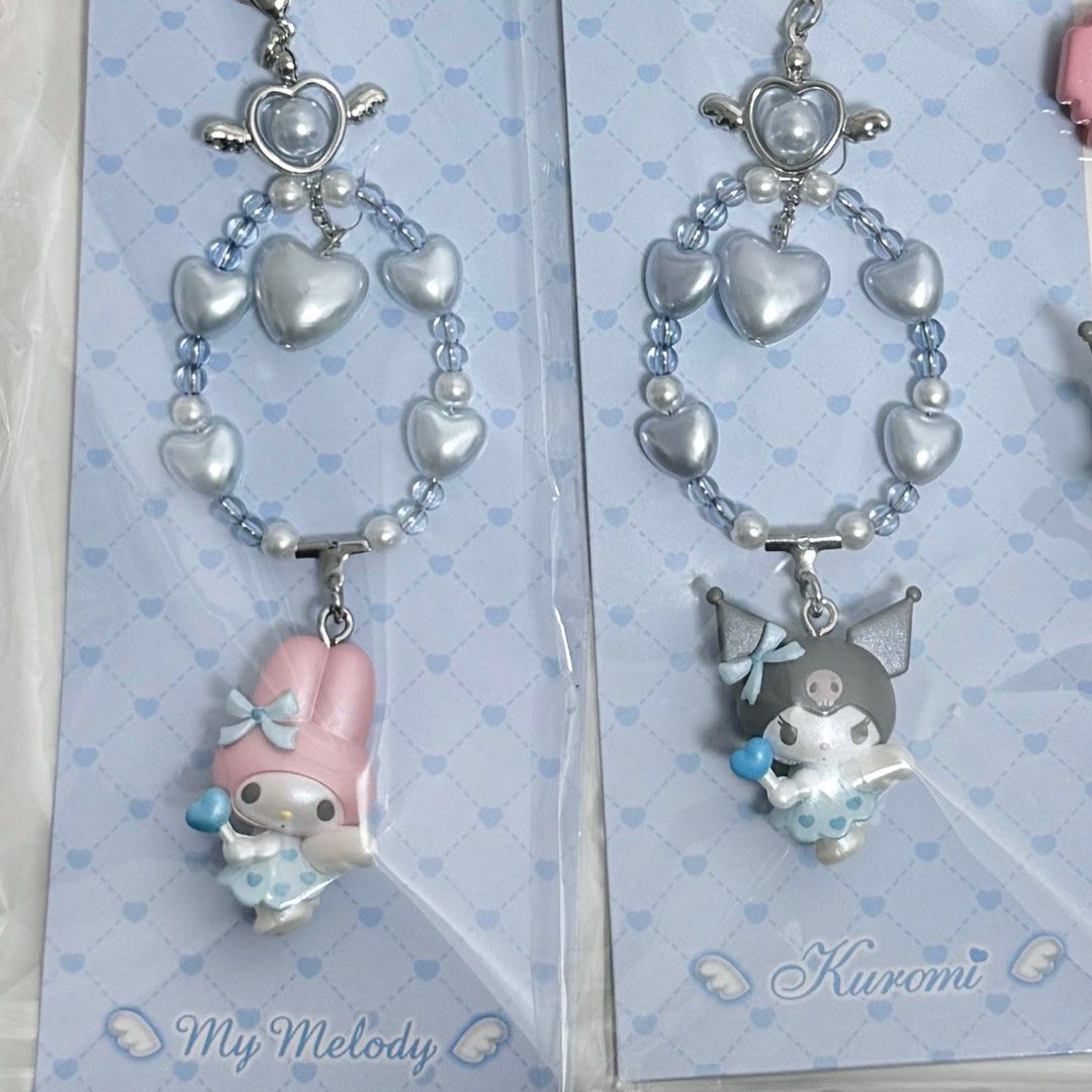Sanrio Blue Angel Series Keychain, Everything Else on Carousell