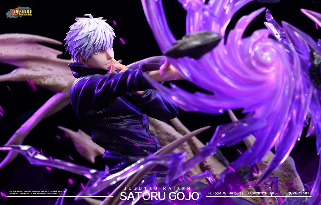 Satoru Gojo GK Figure Qiyuan Studio Jujutsu Kaisen, Hobbies & Toys ...