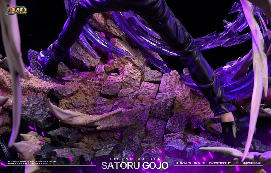 Satoru Gojo GK Figure Qiyuan Studio Jujutsu Kaisen, Hobbies & Toys ...