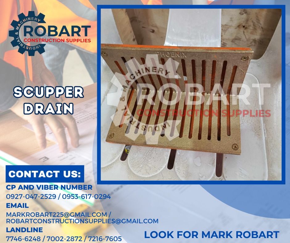 Scupper Drain, Commercial & Industrial, Construction Tools & Equipment ...
