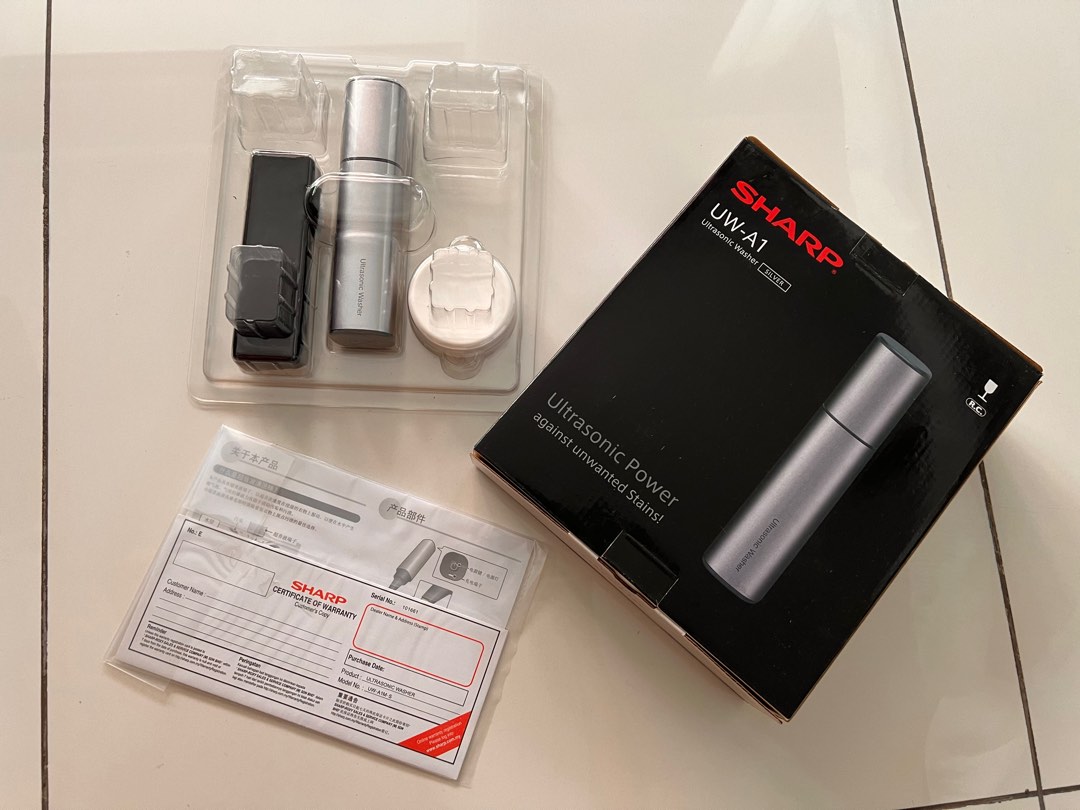 Sharp Ultrasonic Washer, Furniture & Home Living, Cleaning & Homecare ...