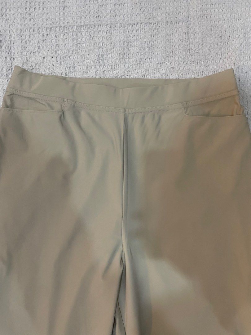 Slack nude cream / nude pants, Women's Fashion, Bottoms, Other Bottoms ...