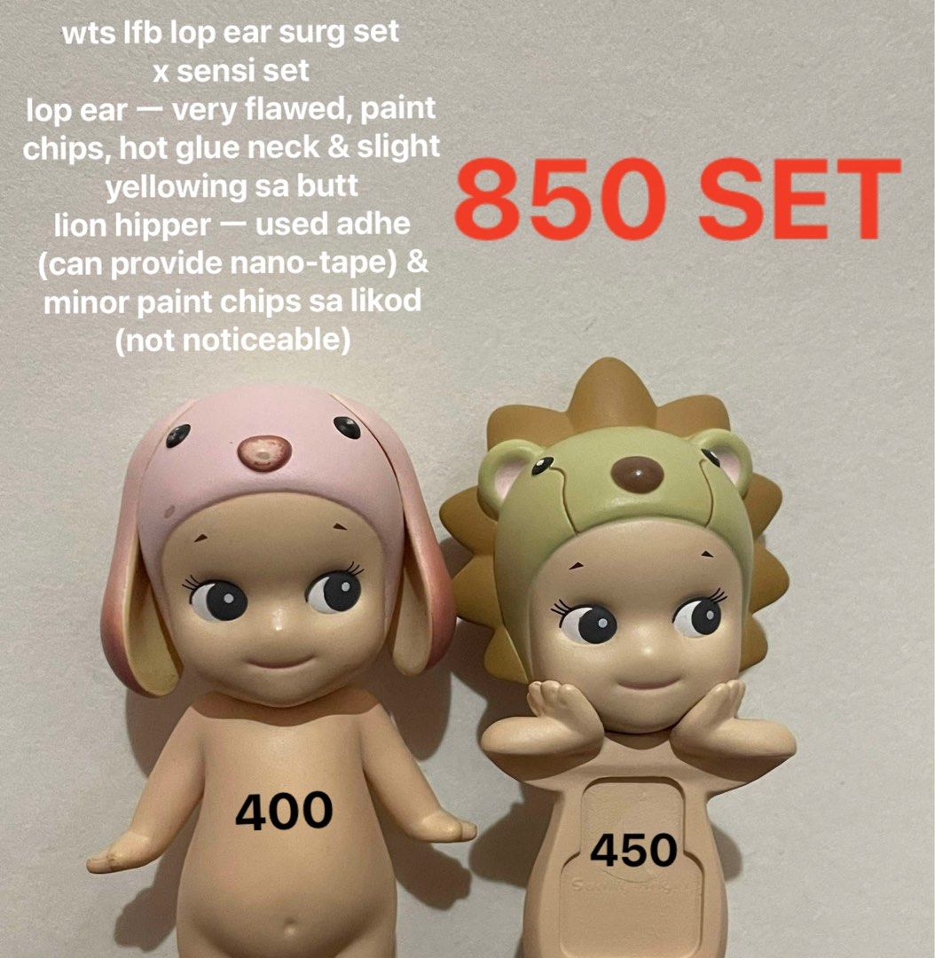 SONNY ANGEL LOP EAR SURG SET, Hobbies & Toys, Toys & Games on Carousell