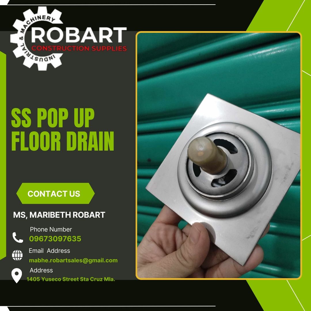 ss-pop-up-floor-drain-commercial-industrial-construction-tools