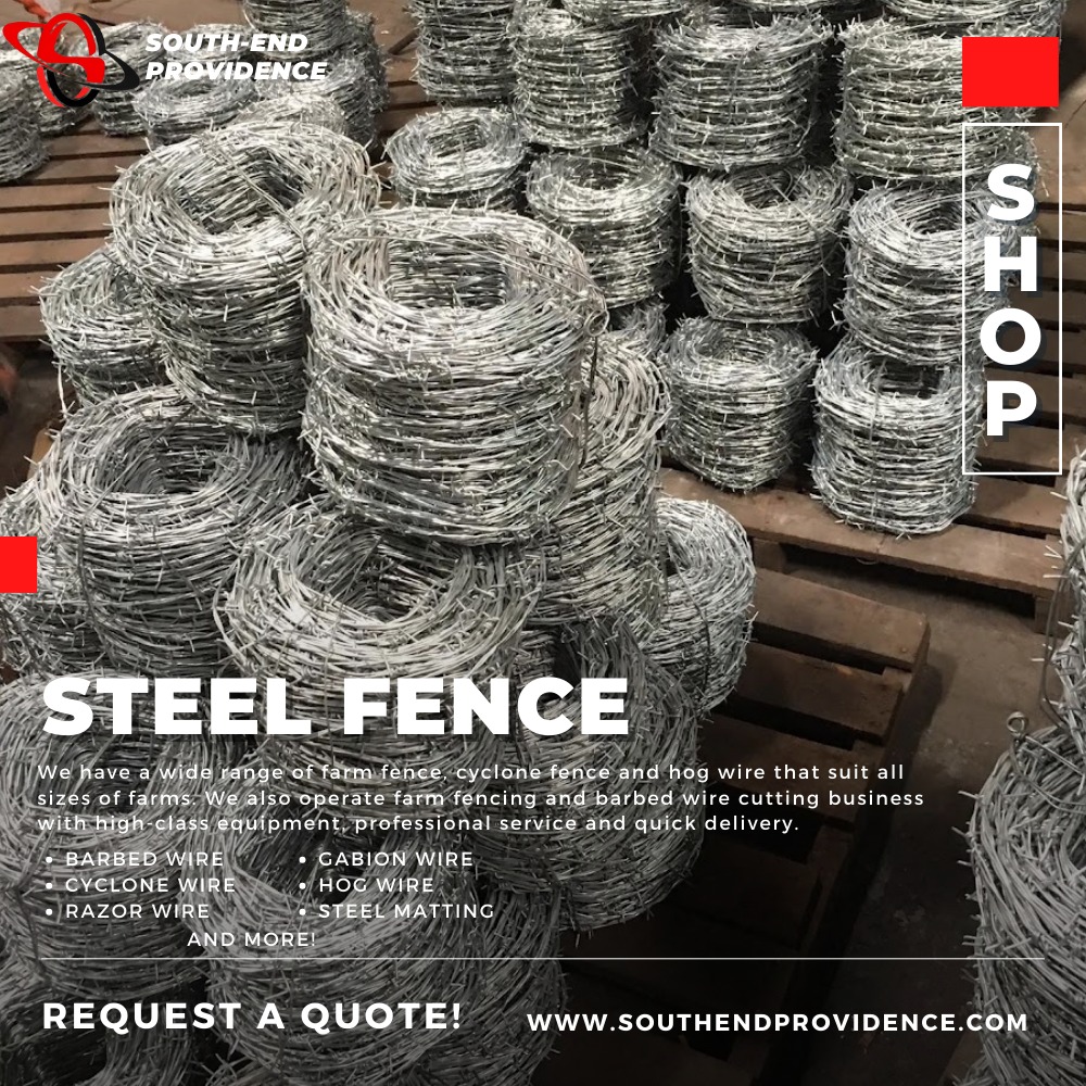 Steel Fence Hexagonal Mesh | Cyclone Wire | Hog Wire | Steel Matting ...
