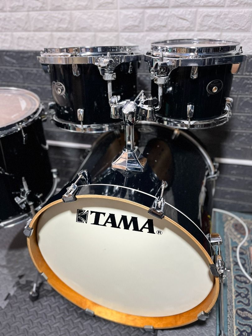 TAMA Silverstar 4pcs Shellpack All Birch Shell with EVANS EC2 Drumheads ...