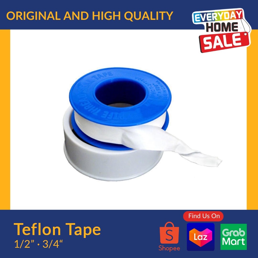 Teflon Tape, Furniture & Home Living, Home Improvement & Organization ...
