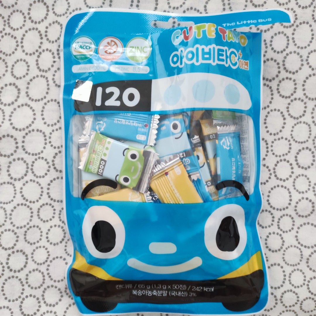 For free The little bus korea vitamin c 400mg zinc 8.5mg sweets, Beauty ...