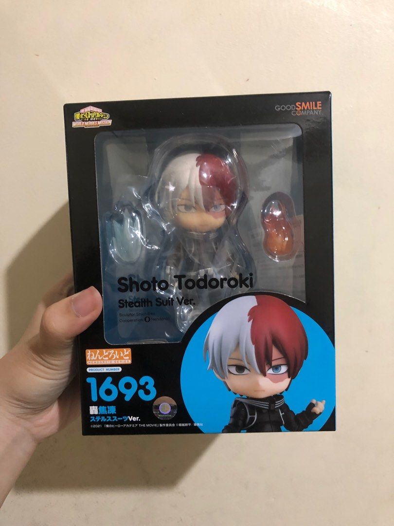 My Hero Academia Todoroki Shoto Steath Suit Ver. Nendoroid BIB, Hobbies ...