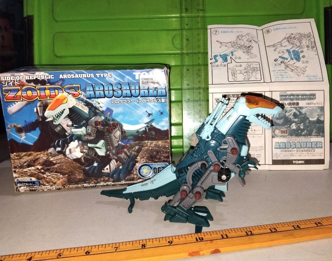 TOMY Zoids RZ-067 Arosaurer Scale 1/72 with box and manual, Hobbies & Toys, Memorabilia ...
