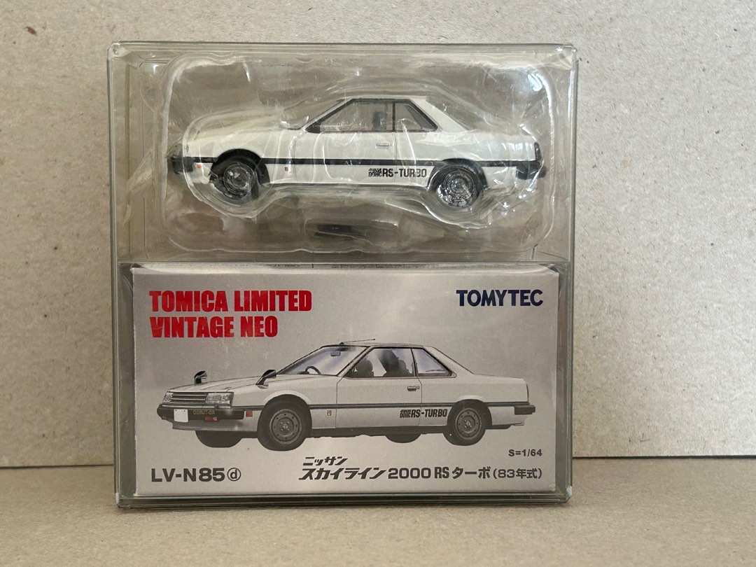 【TOMYTEC】Nissan Skyline RS-Turbo LV-N85d (有疹）, 興趣及遊戲, 玩具 & 遊戲類 - Carousell