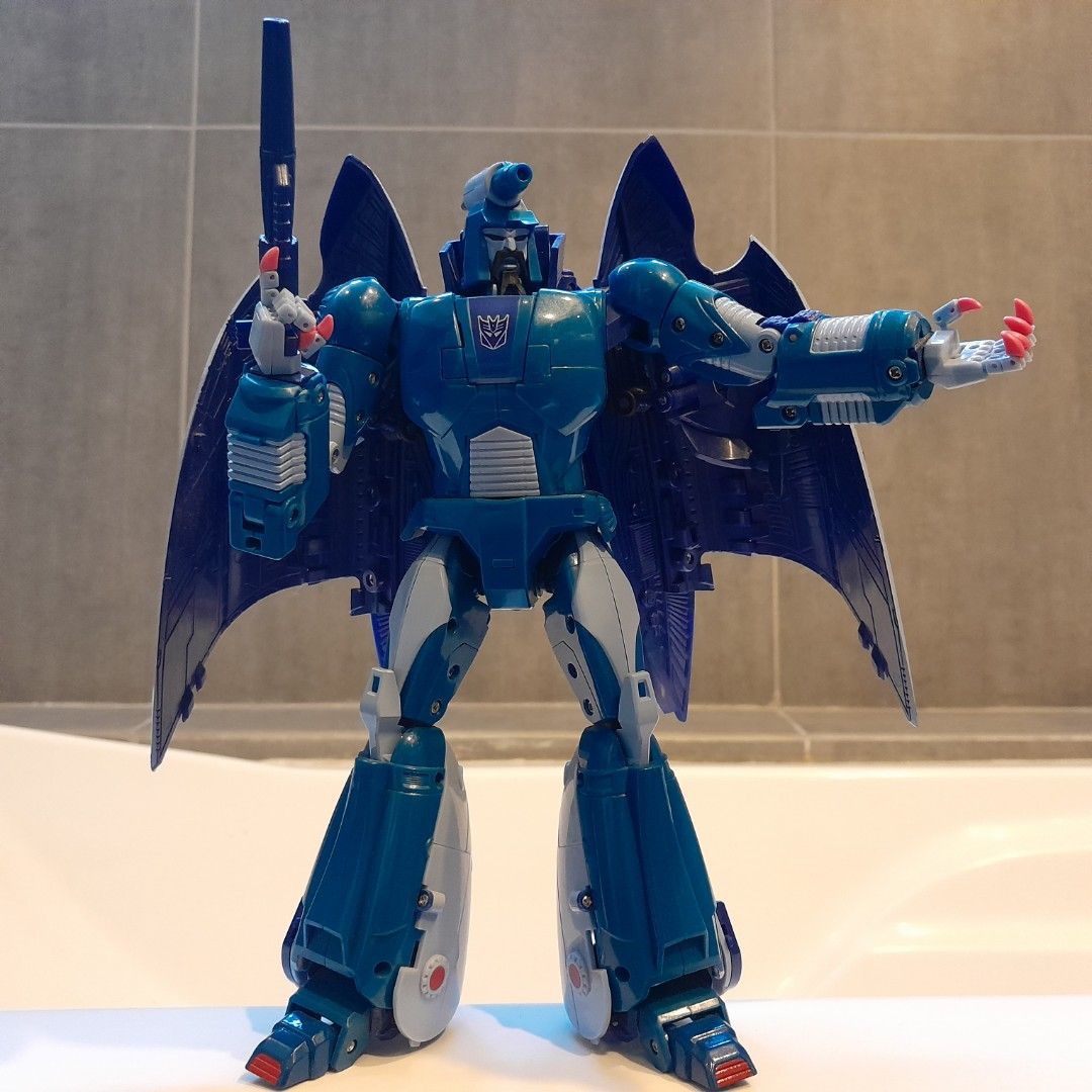 Transformers Masterpiece Scale Decepticon Galvatron + Scourge + Octane ...
