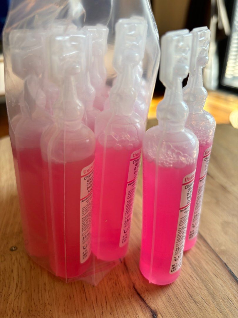 UniRINS CG Chlorhexidine Gluconate 0.05% Irrigation solution 25ml (14 ...