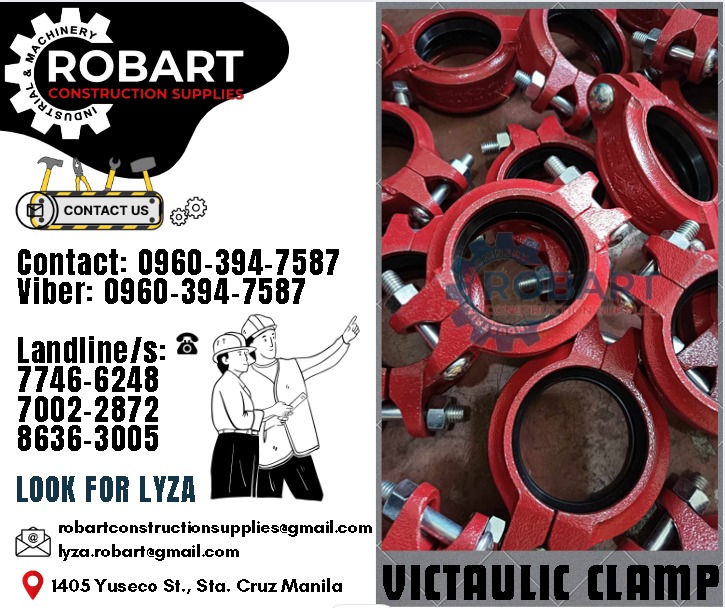 Victaulic Clamp, Commercial & Industrial, Construction Tools ...