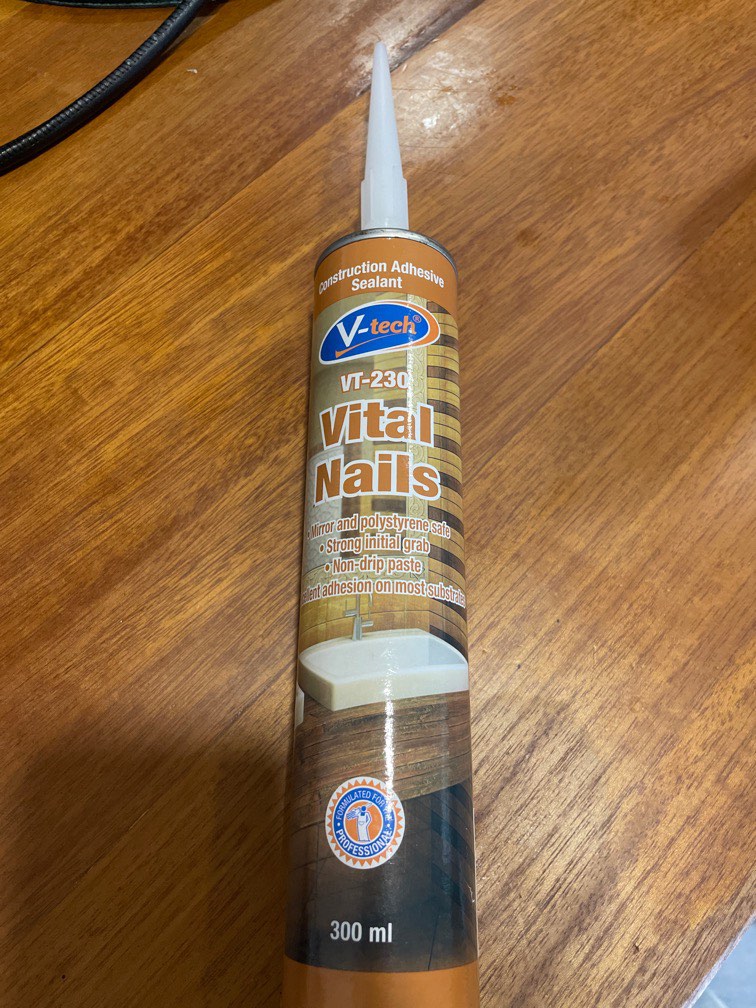V-tech Construction adhesive sealant, Furniture & Home Living, Home ...