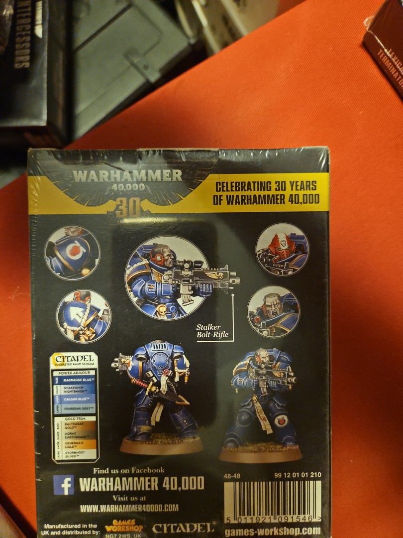 Warhammer 40k Space Marines 30 Years Anniversary Limited Edition ...