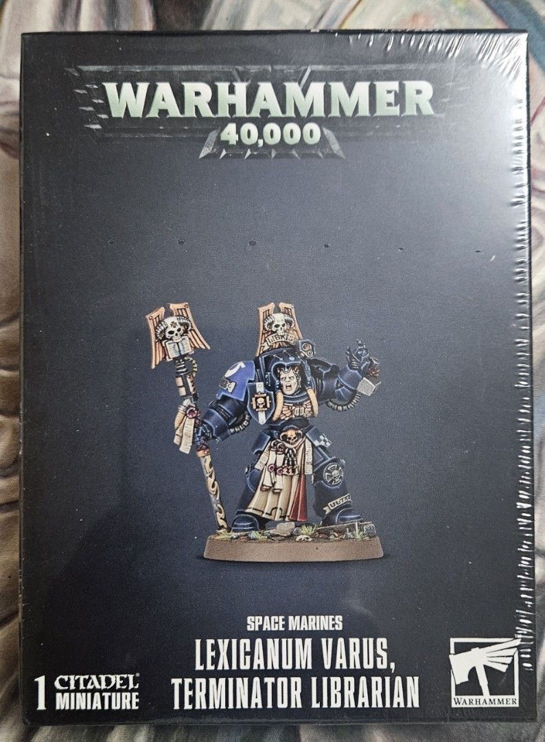Warhammer 40k Space Marines Limited Edition Terminatir Librarian ...