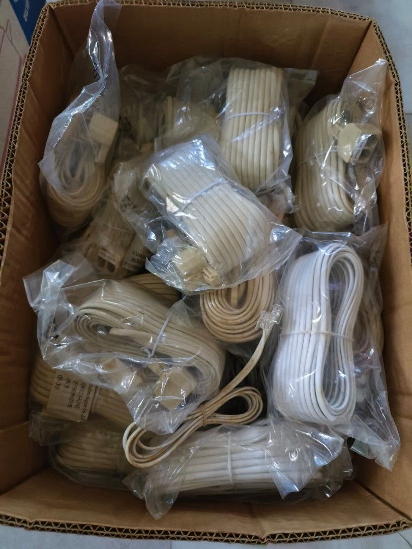 Whole box of cables, Audio, Other Audio Equipment on Carousell