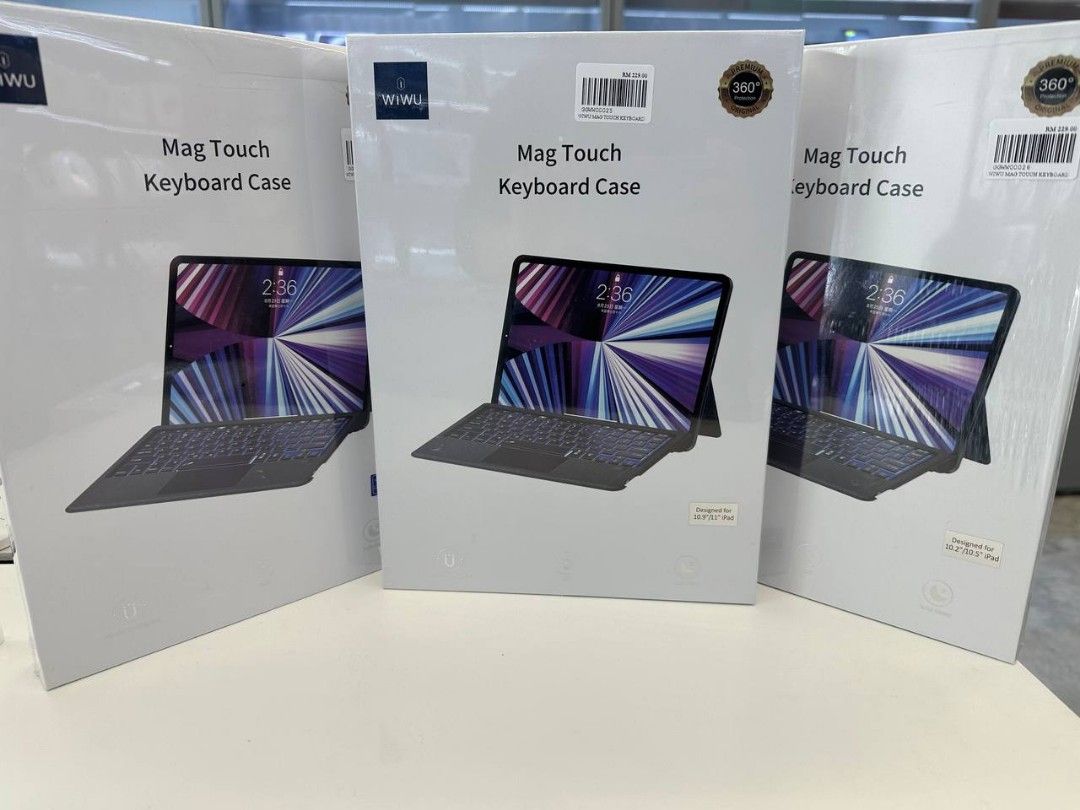 WIWU MAGTOUCH KEYBOARD CASE, Mobile Phones & Gadgets, Mobile & Gadget ...