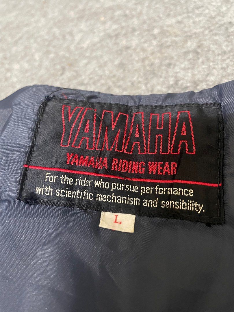 Yamaha Inner Riding Jacket (Pit 20), Men's Fashion, Coats, Jackets and ...