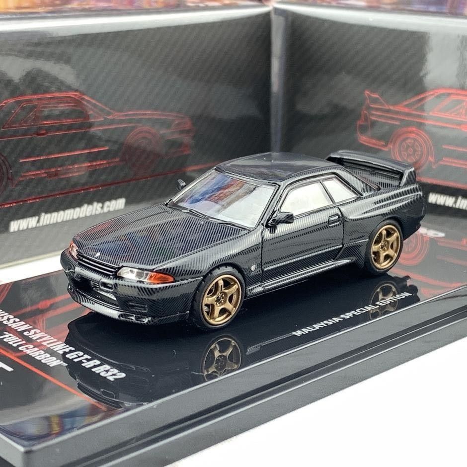 1/64 Inno64 Nissan R32 Full Carbon Malaysia SE, Hobbies & Toys, Toys ...